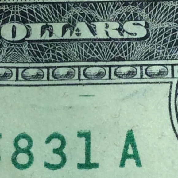 Other | One Of A Kind Double Struck Serial Number 1976 2 Two Dollar ...